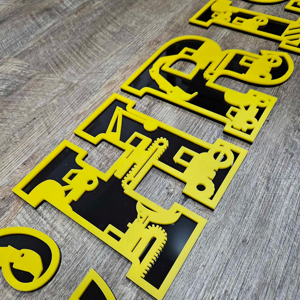 Construction | Themed Letters – Red Hill Creative